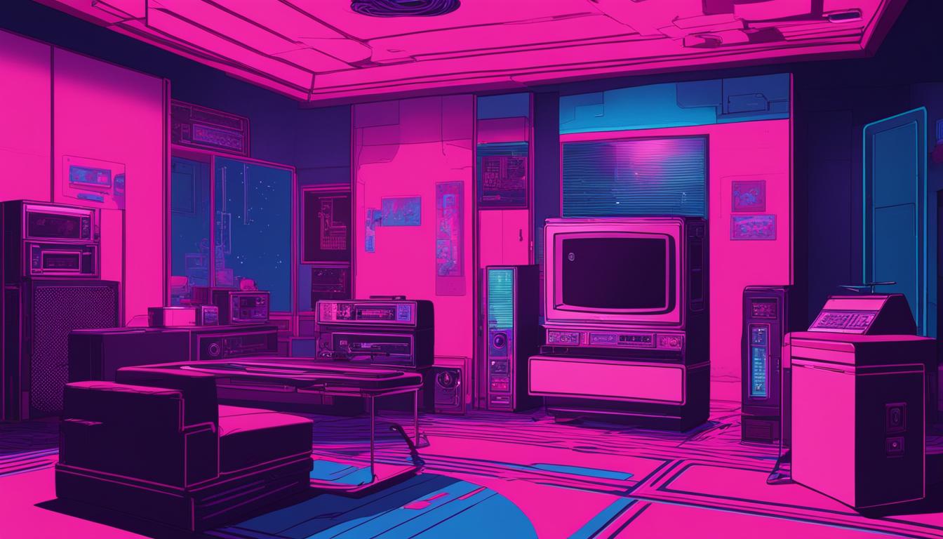 Vaporwave Room: Step into the ’80s Future-Retro Fantasy - retrowave